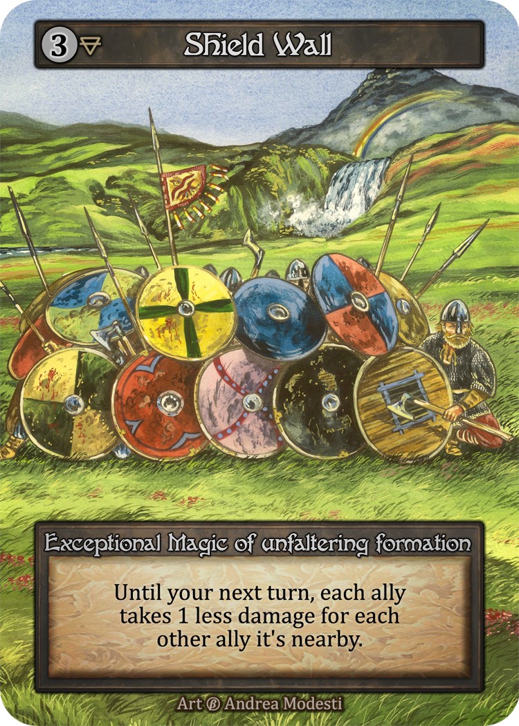 Shield Wall - Beta - Sorcery: Contested Realm