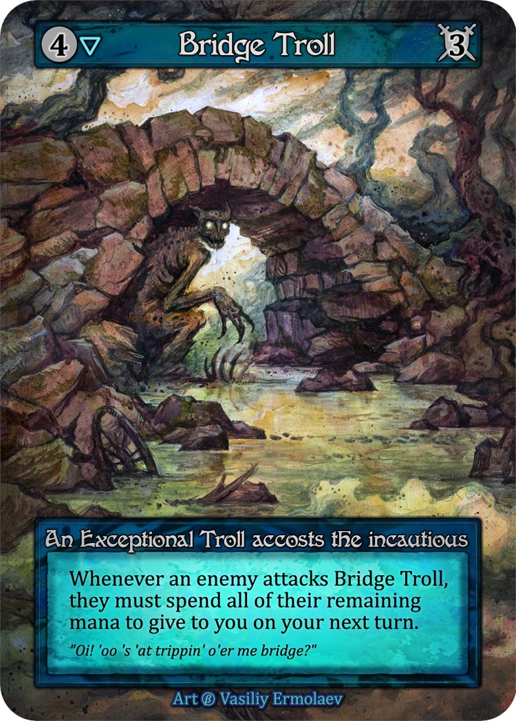 Bridge Troll - Beta - Sorcery: Contested Realm