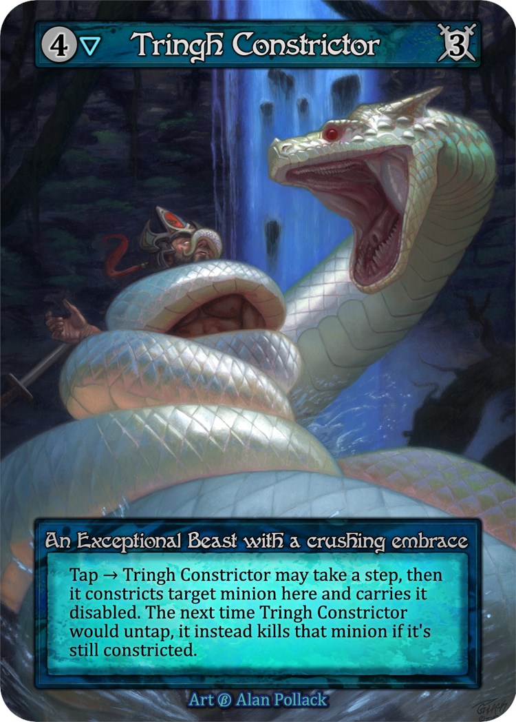 Tringh Constrictor - Beta - Sorcery: Contested Realm