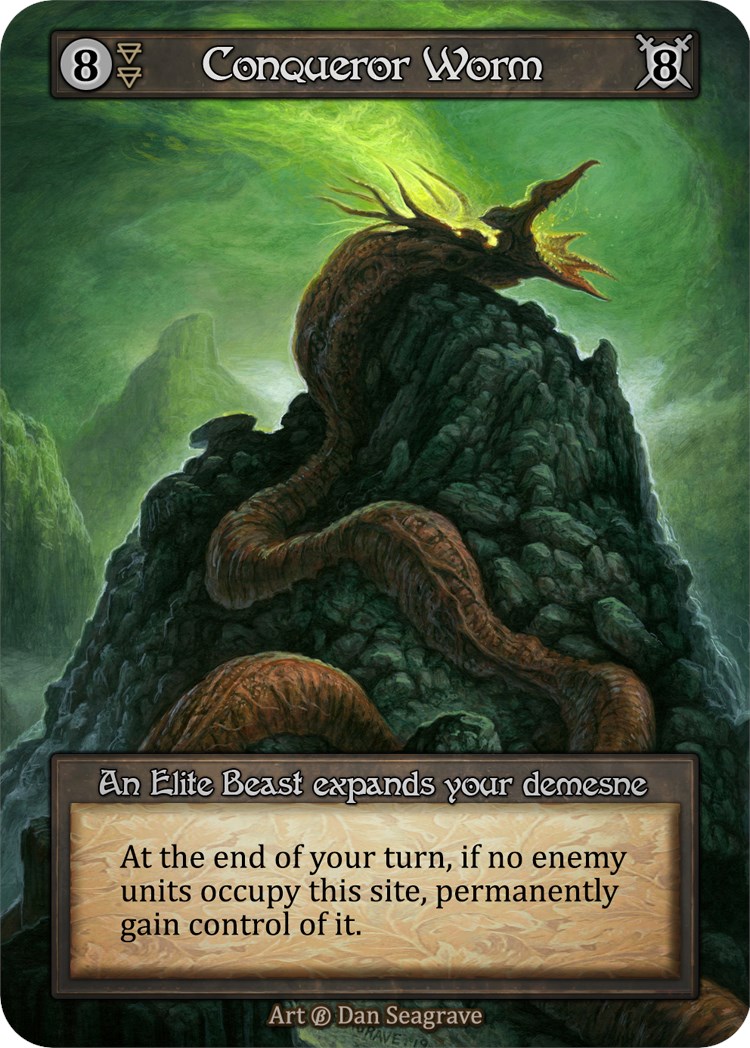Conqueror Worm - Beta - Sorcery: Contested Realm
