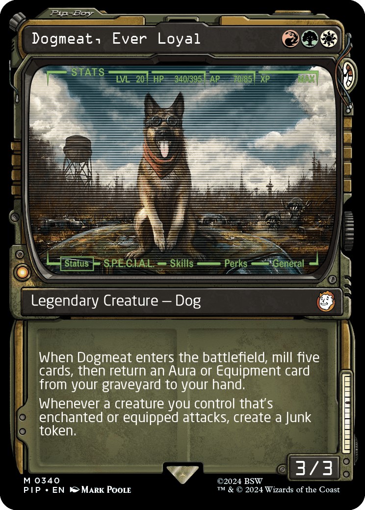 Dogmeat, Ever Loyal (Showcase) - Universes Beyond: Fallout - Magic: The ...
