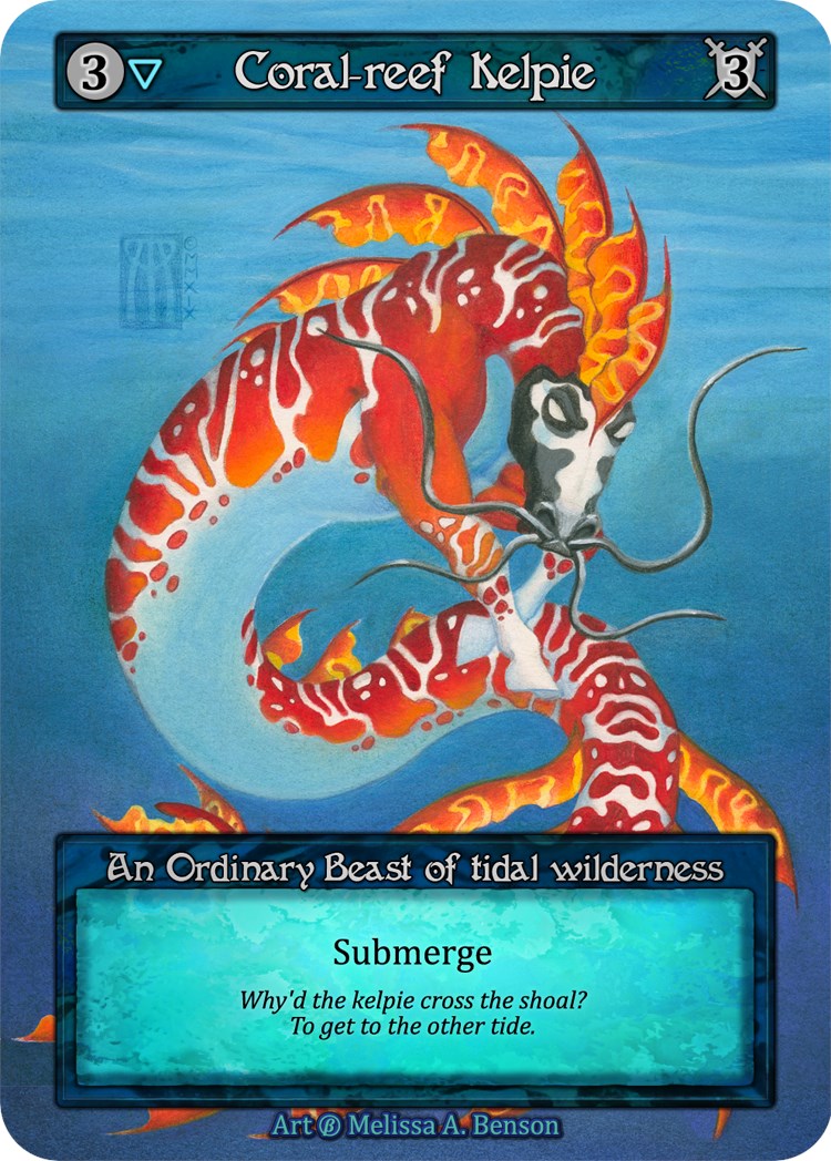 Coral-Reef Kelpie - Beta - Sorcery: Contested Realm