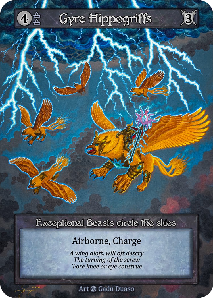 Gyre Hippogriffs - Beta - Sorcery: Contested Realm