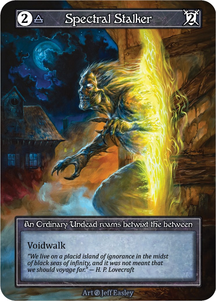 Spectral Stalker (Foil) - Beta - Sorcery: Contested Realm