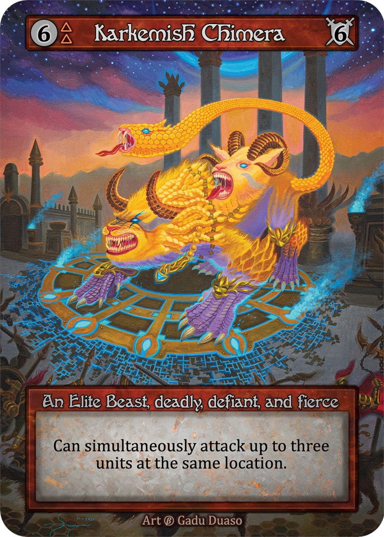 Karkemish Chimera - Beta - Sorcery: Contested Realm