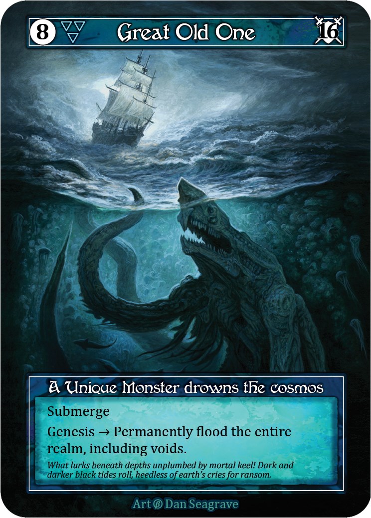 Great Old One (Foil) - Beta - Sorcery: Contested Realm