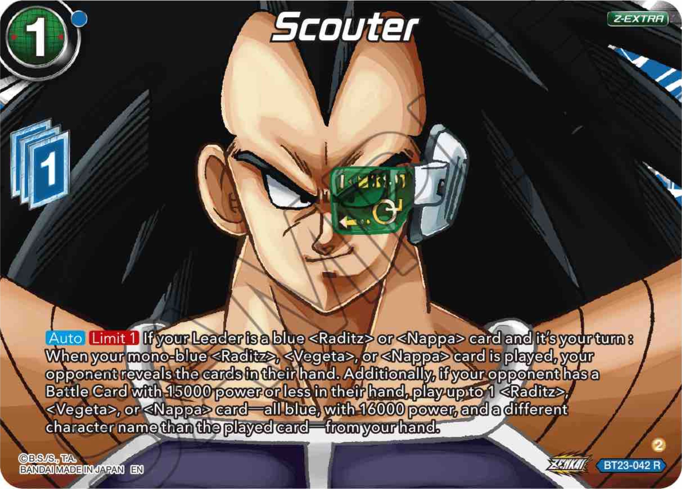 Scouter - Perfect Combination - Dragon Ball Super: Masters