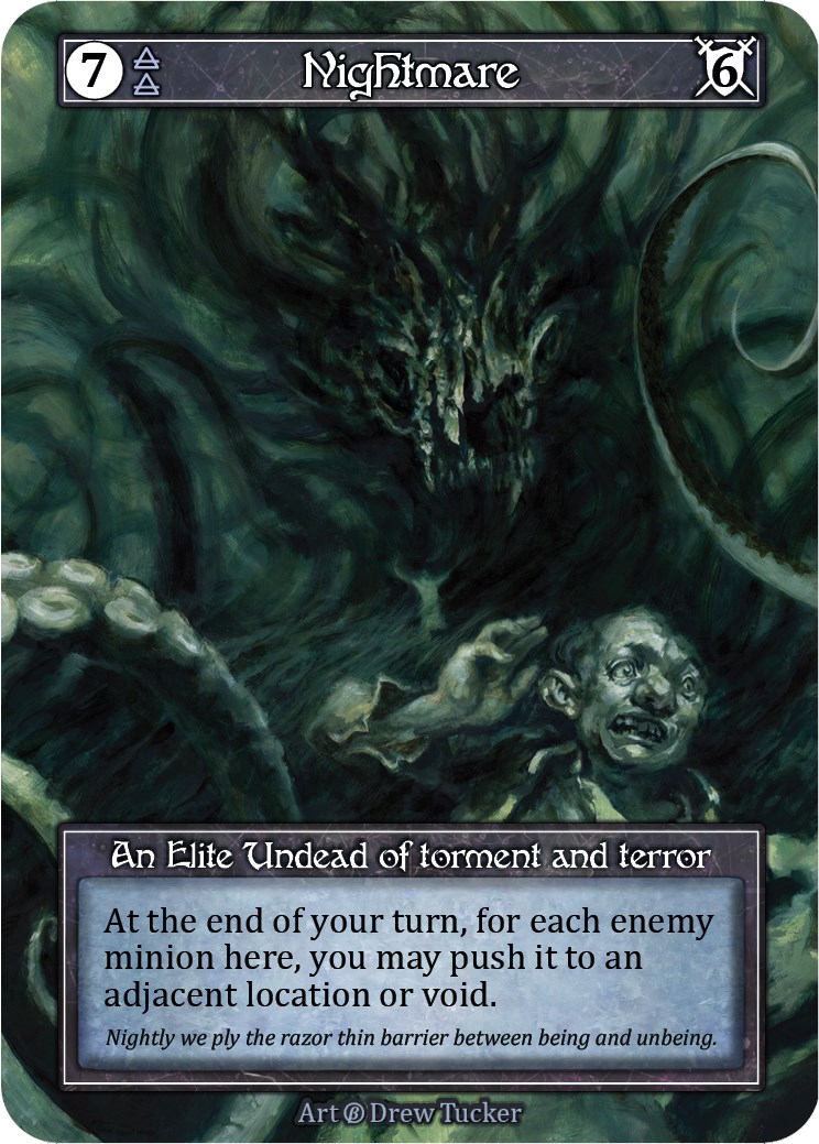 Nightmare (Foil) - Beta - Sorcery: Contested Realm