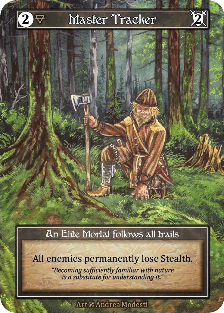Master Tracker (Foil) - Beta - Sorcery: Contested Realm