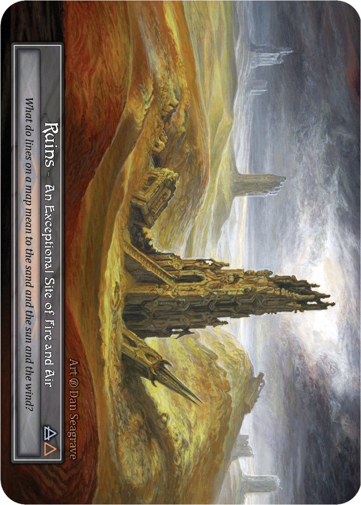 Ruins (Foil) - Beta - Sorcery: Contested Realm