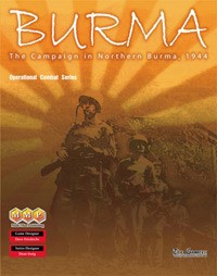 Burma Board Game - Multi-Man Publishing - Boardgames