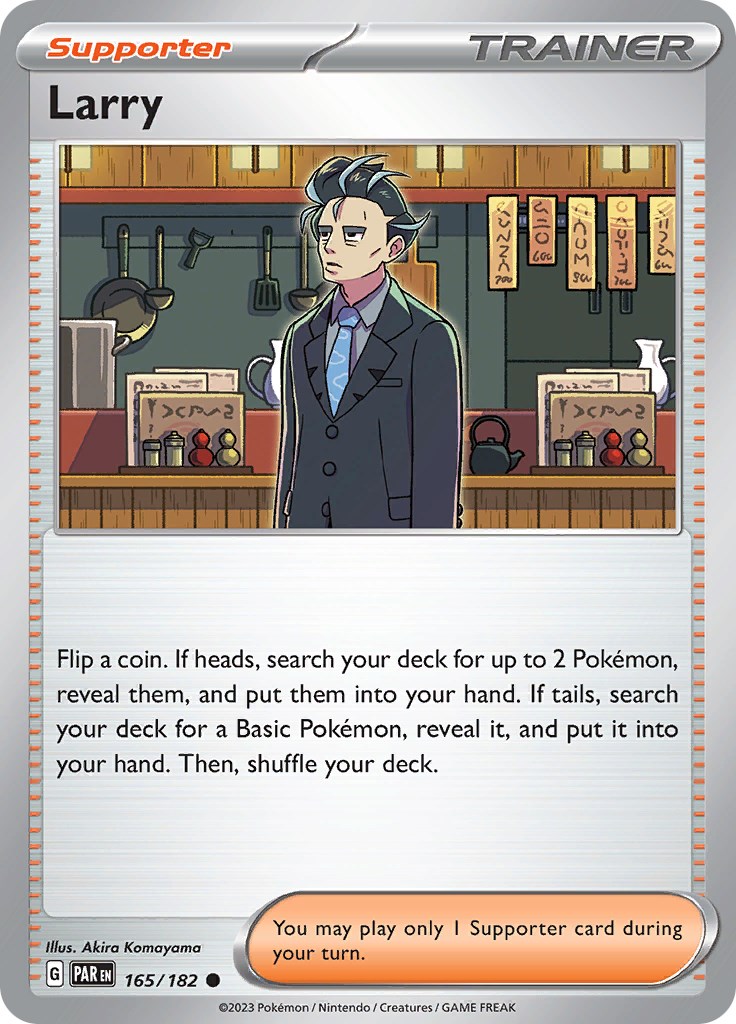 Larry - SV04: Paradox Rift - Pokemon