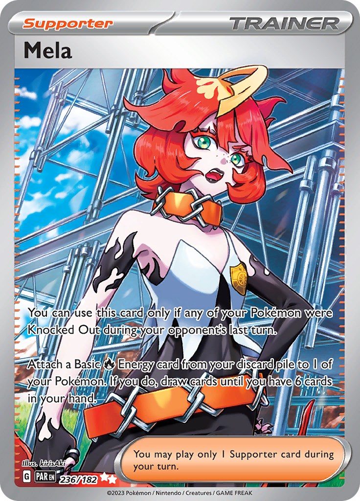 Mela - 236/182 - SV04: Paradox Rift - Pokemon