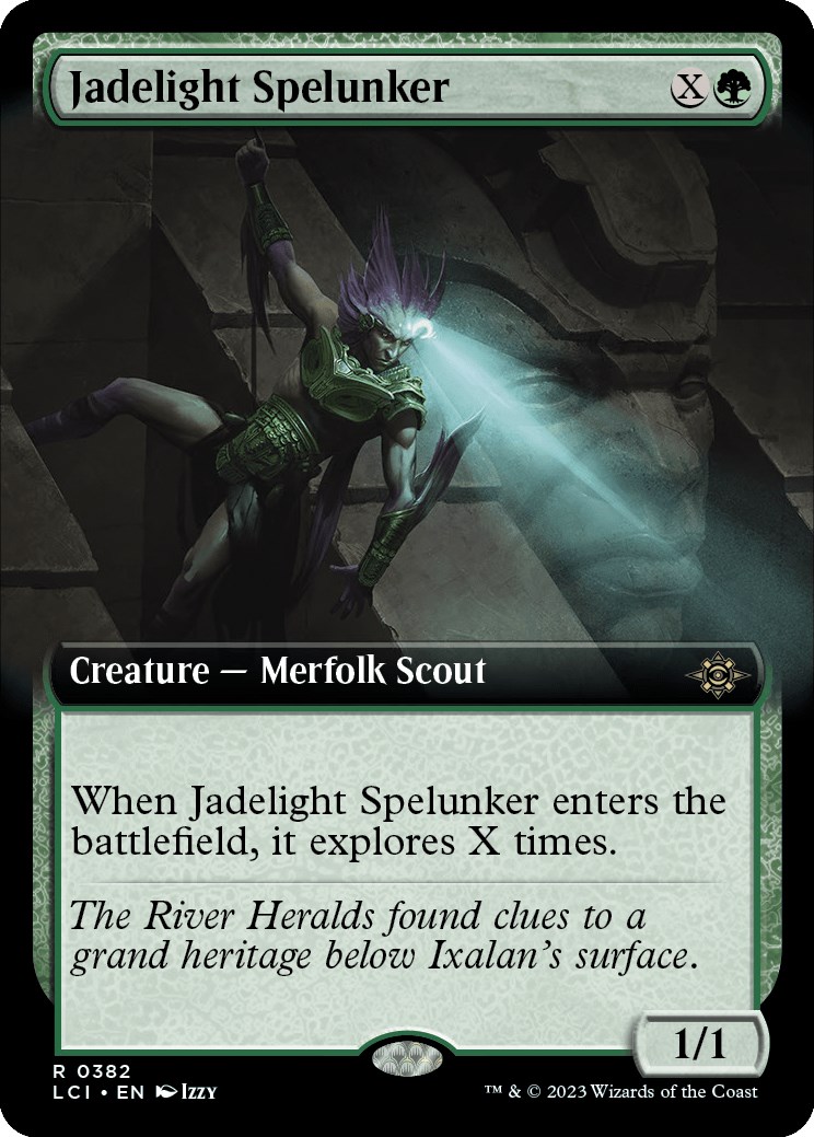 Jadelight Spelunker (Extended Art) - The Lost Caverns of Ixalan - Magic ...
