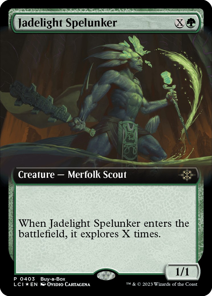 Jadelight Spelunker (Extended Art) - Buy-A-Box Promos - Magic: The ...
