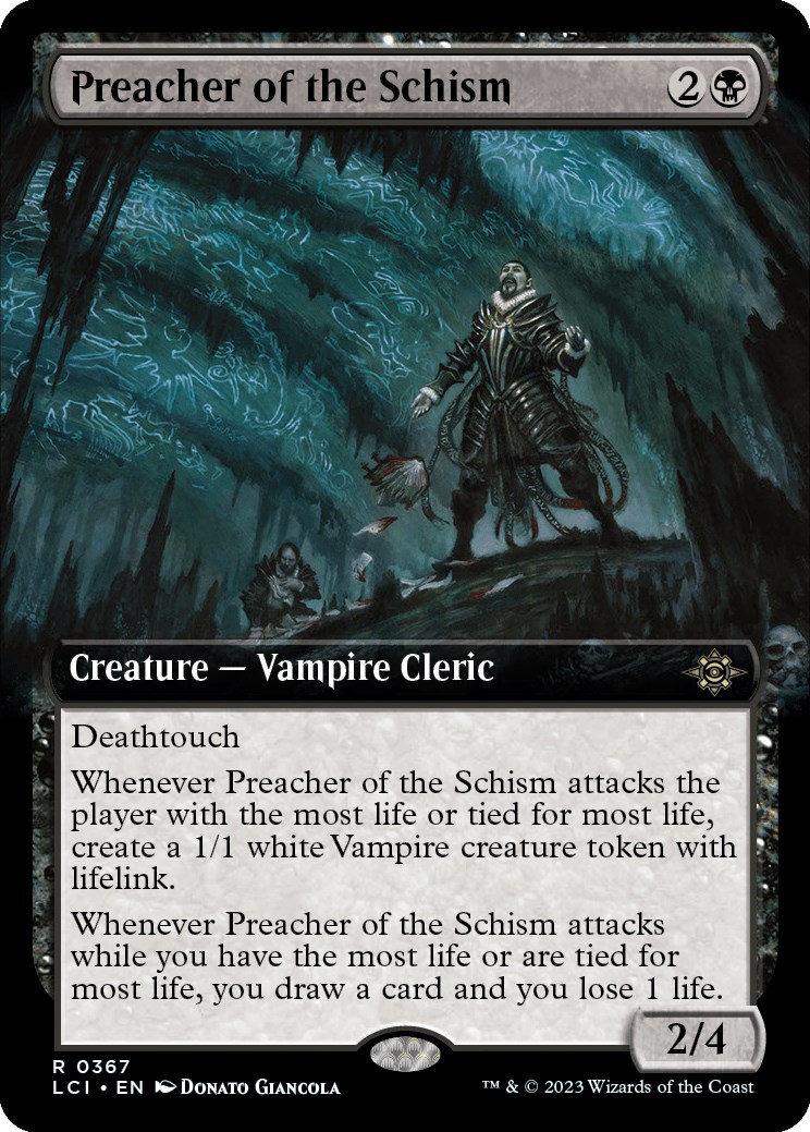 Preacher of the Schism (Extended Art) - The Lost Caverns of Ixalan - Magic: The Gathering