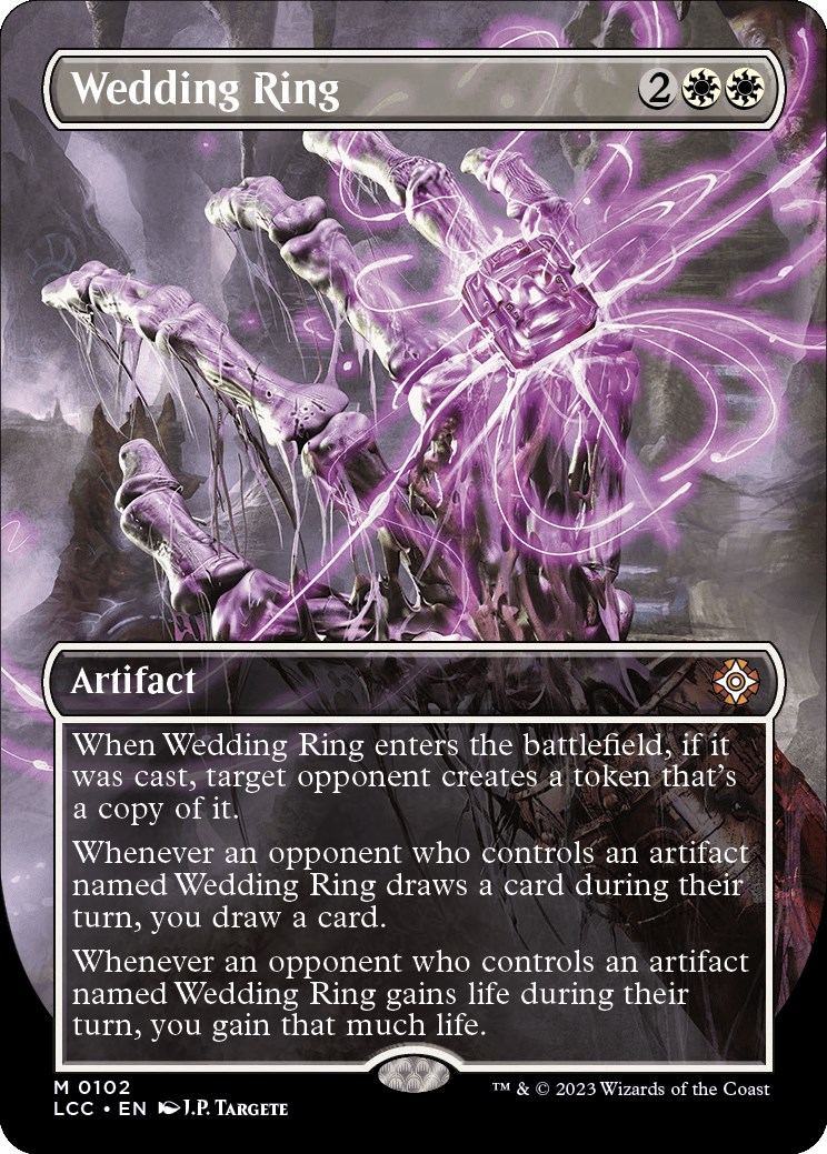 Wedding Ring (Borderless) - Commander: The Lost Caverns of Ixalan ...