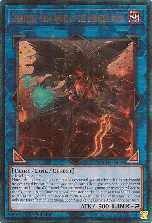 Cherubini, Ebon Angel of the Burning Abyss (PUR) - 25th Anniversary ...