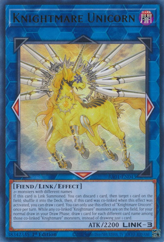 Knightmare Unicorn (UR) - 25th Anniversary Rarity Collection - YuGiOh