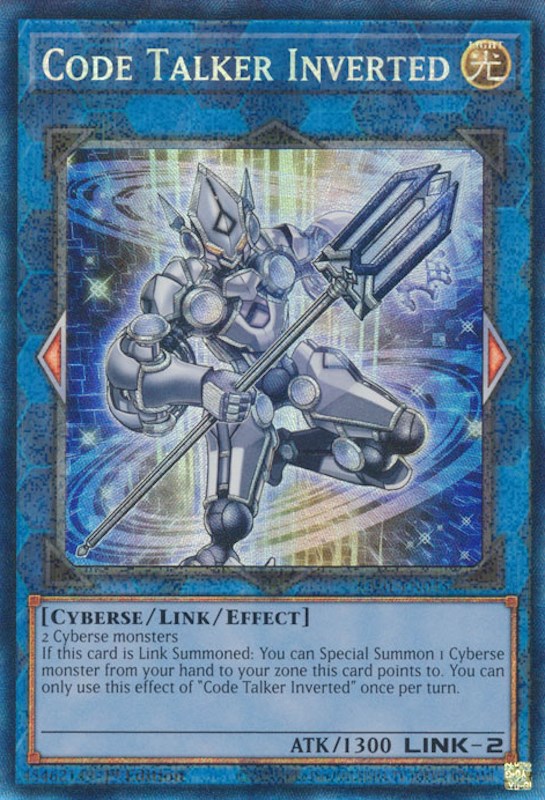 Code Talker Inverted (PCR) - 25th Anniversary Rarity Collection - YuGiOh