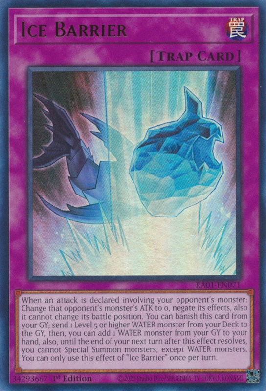 Ice Barrier (UR) - 25th Anniversary Rarity Collection - YuGiOh