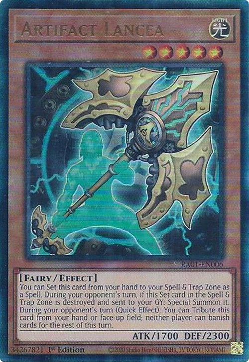 Artifact Lancea (PUR) - 25th Anniversary Rarity Collection - YuGiOh
