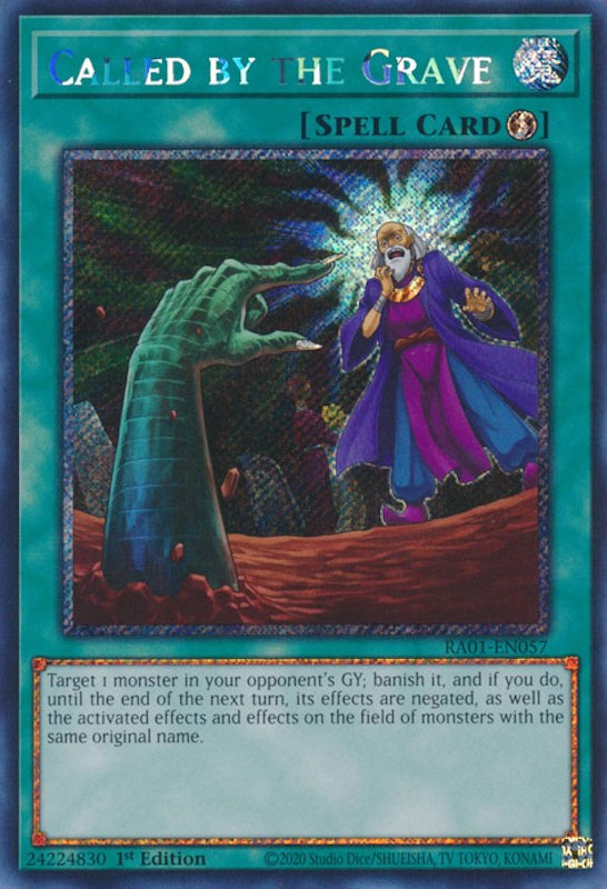 Called by the Grave (Platinum Secret Rare) - 25th Anniversary Rarity ...
