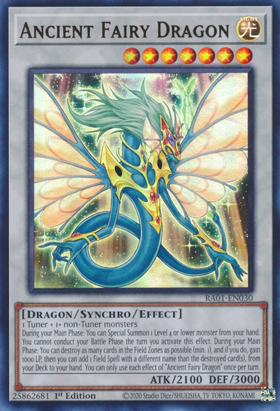 Ancient Fairy Dragon (UR) - 25th Anniversary Rarity Collection - YuGiOh