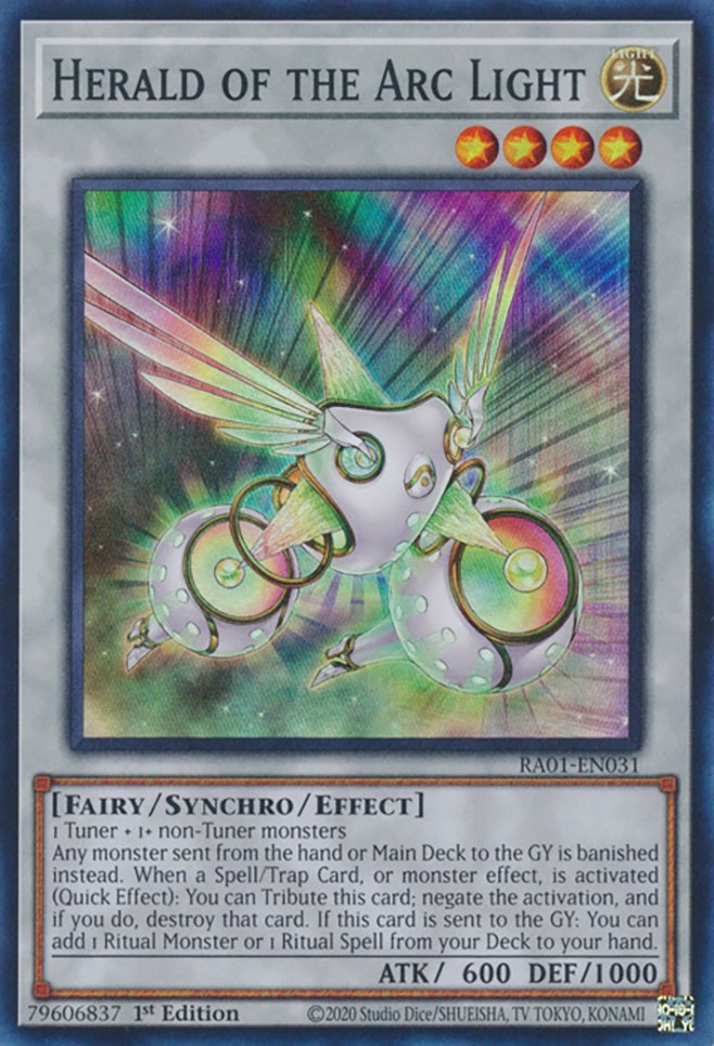 Herald of the Arc Light - 25th Anniversary Rarity Collection - YuGiOh