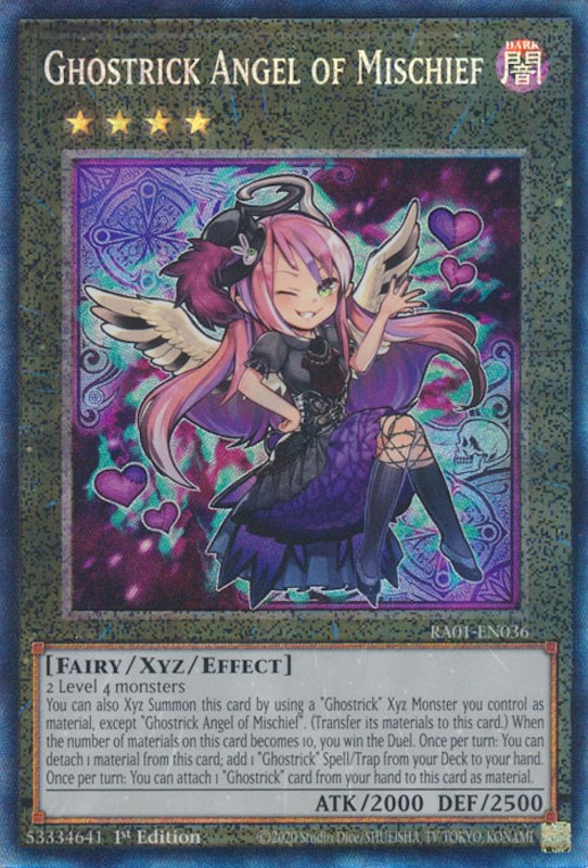 Ghostrick Angel of Mischief (PCR) - 25th Anniversary Rarity Collection ...
