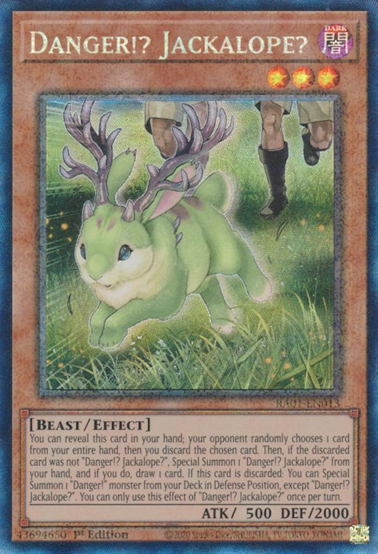 Danger!? Jackalope? (PCR) - 25th Anniversary Rarity Collection - YuGiOh