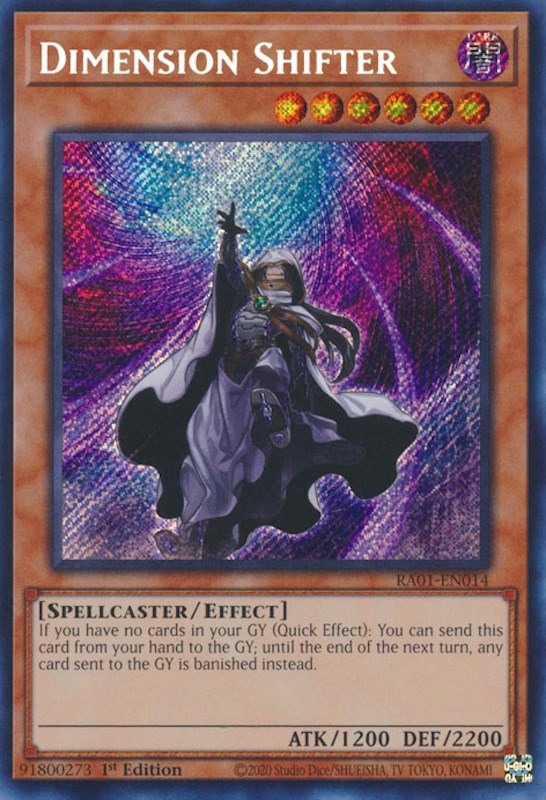 Dimension Shifter (Secret Rare) - 25th Anniversary Rarity Collection - YuGiOh