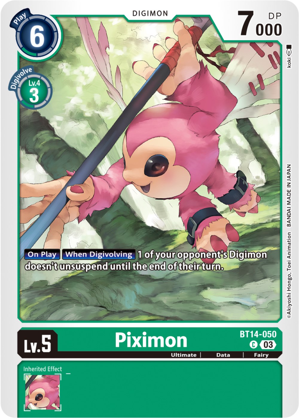 Piximon - Blast Ace - Digimon Card Game