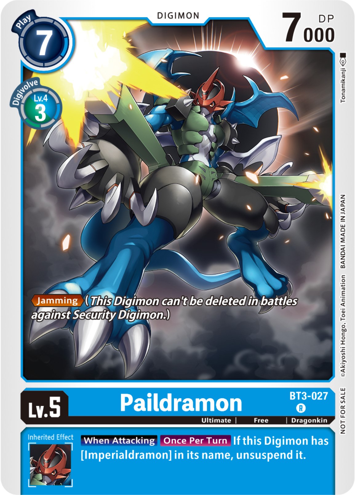 Paildramon (NYCC 2023 Demo Deck) - Release Special Booster - Digimon ...