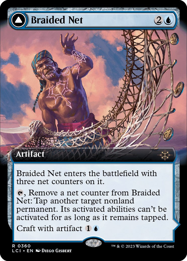 Braided Net (Extended Art) - The Lost Caverns of Ixalan - Magic: The ...