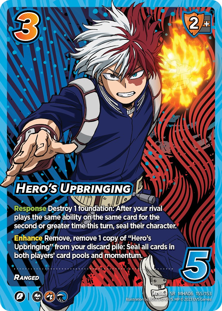Hero's Upbringing - UniVersus: My Hero Academia: Jet Burn - UniVersus