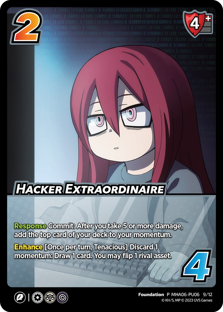 Hacker Extraordinaire (Plus Ultra Pack 6) - UniVersus: My Hero Academia ...
