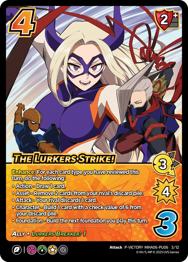 The Lurkers Strike! (Plus Ultra Pack 6 Victory) - UniVersus: My Hero ...