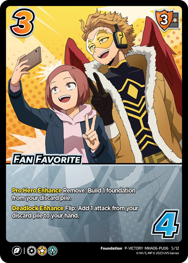 Fan Favorite (Plus Ultra Pack 6 Victory) - UniVersus: My Hero Academia ...