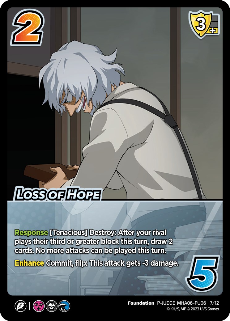 Loss of Hope (Plus Ultra Pack 6 Judge) - UniVersus: My Hero Academia ...