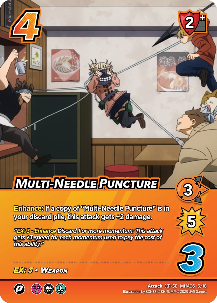Multi-Needle Puncture (XR) - UniVersus: My Hero Academia: Jet Burn ...