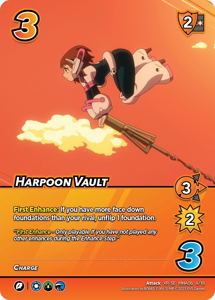 Harpoon Vault (XR) - UniVersus: My Hero Academia: Jet Burn - UniVersus