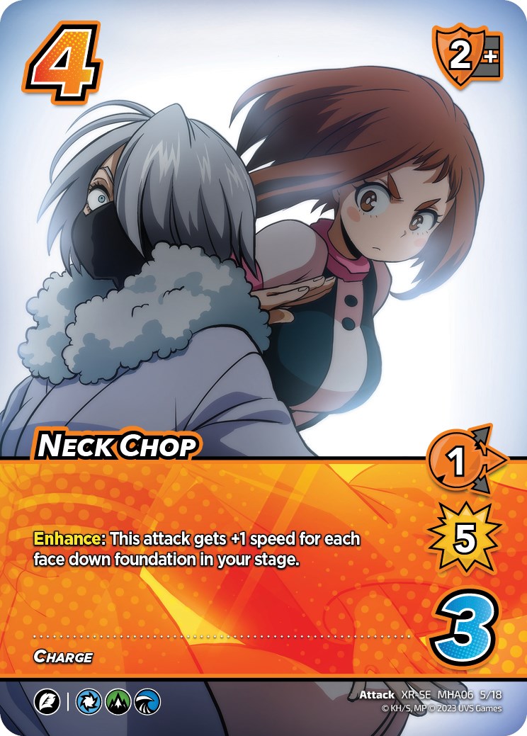 Neck Chop (XR) - UniVersus: My Hero Academia: Jet Burn - UniVersus