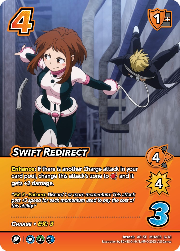 Swift Redirect (XR) - UniVersus: My Hero Academia: Jet Burn - UniVersus
