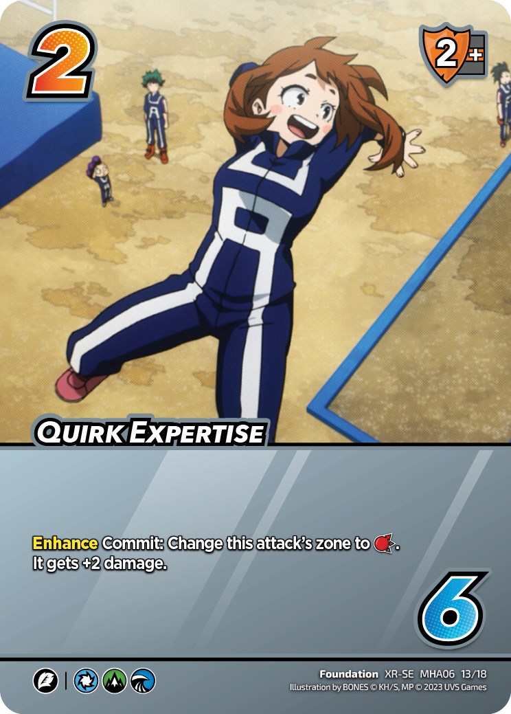 Quirk Expertise (XR) - UniVersus: My Hero Academia: Jet Burn - UniVersus