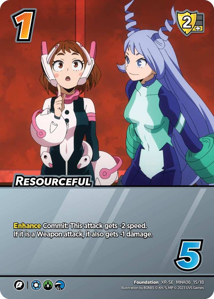 Resourceful (XR) - UniVersus: My Hero Academia: Jet Burn - UniVersus