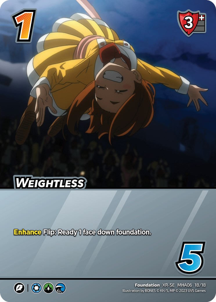 Weightless (XR) - UniVersus: My Hero Academia: Jet Burn - UniVersus