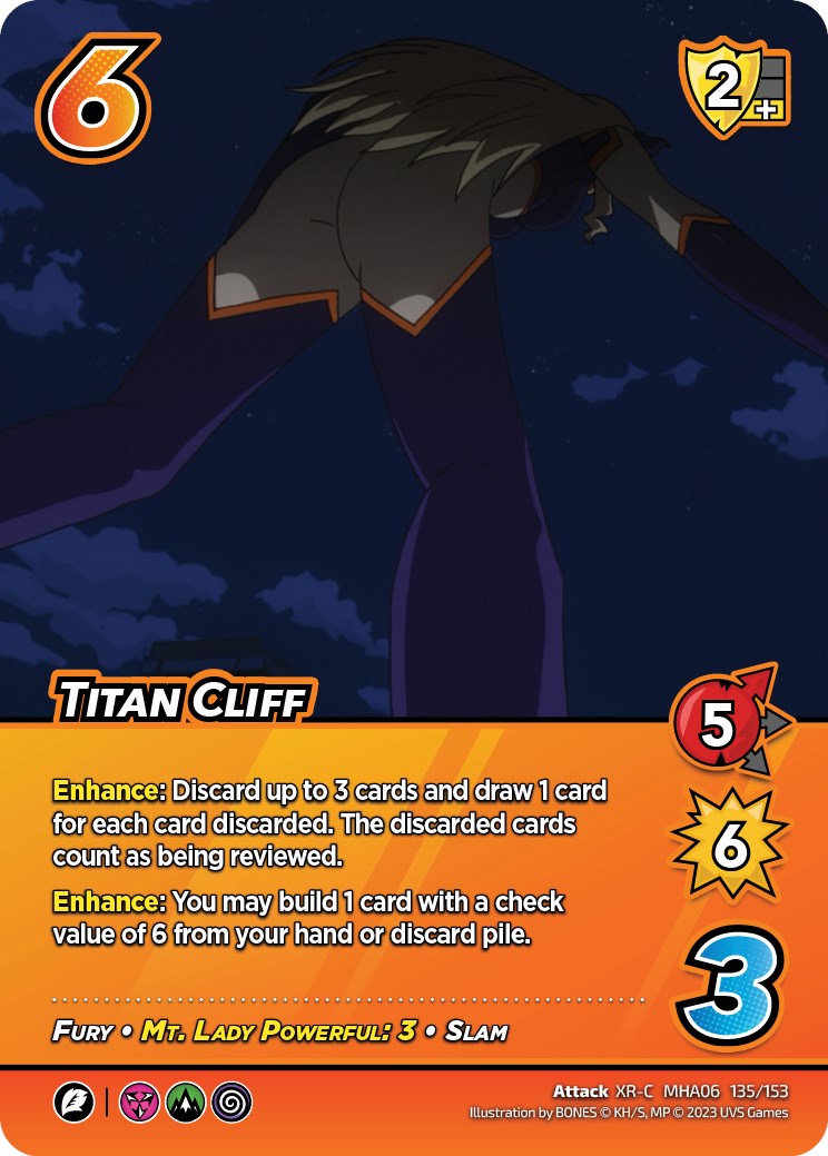 Titan Cliff (XR) - UniVersus: My Hero Academia: Jet Burn - UniVersus