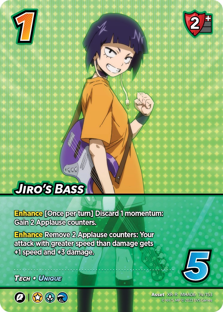 Jiro's Bass (XR) - UniVersus: My Hero Academia: Jet Burn - UniVersus