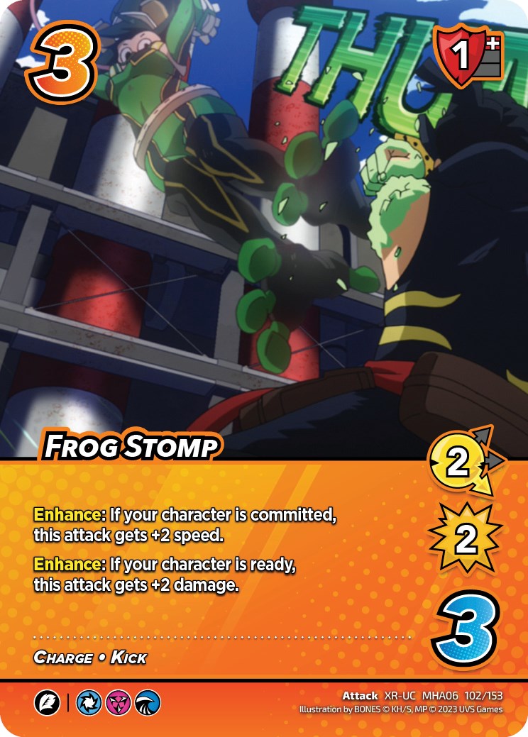 Frog Stomp (XR) - UniVersus: My Hero Academia: Jet Burn - UniVersus